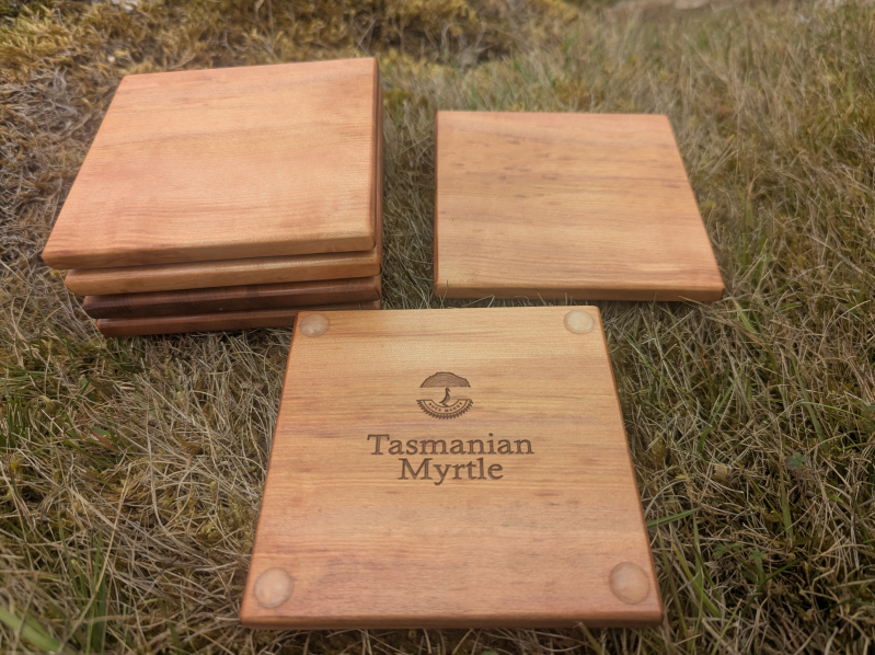 Duck Manor - Wooden Coasters – Tasmanian Gourmet Online