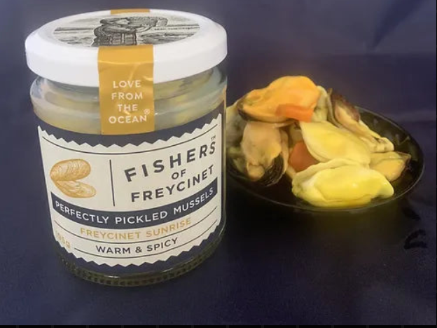 Fishers of Freycinet - Pickled Mussels Freycinet Sunrise – Tasmanian ...