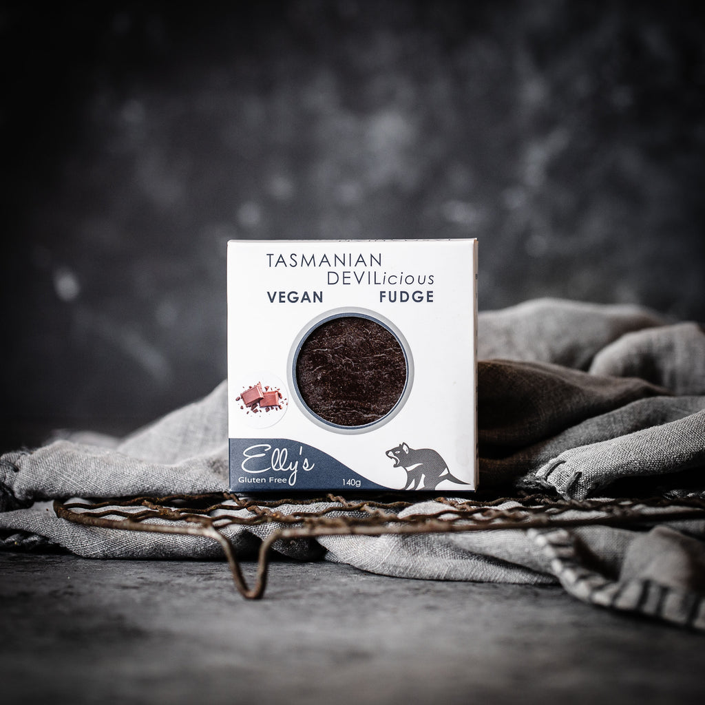 Elly's Vegan Chocolate Devilicious Fudge – Tasmanian Gourmet Online