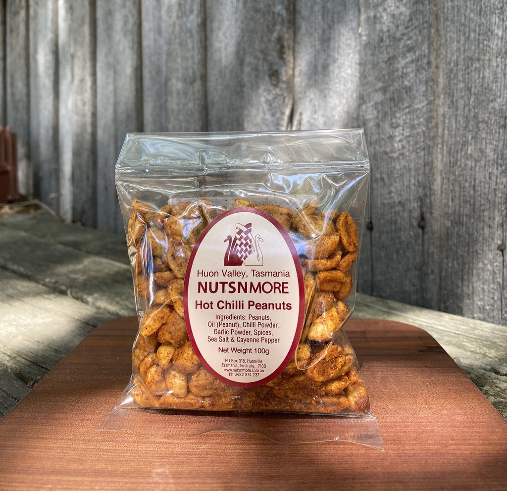 Nutsnmore Hot Chilli Peanuts – Tasmanian Gourmet Online