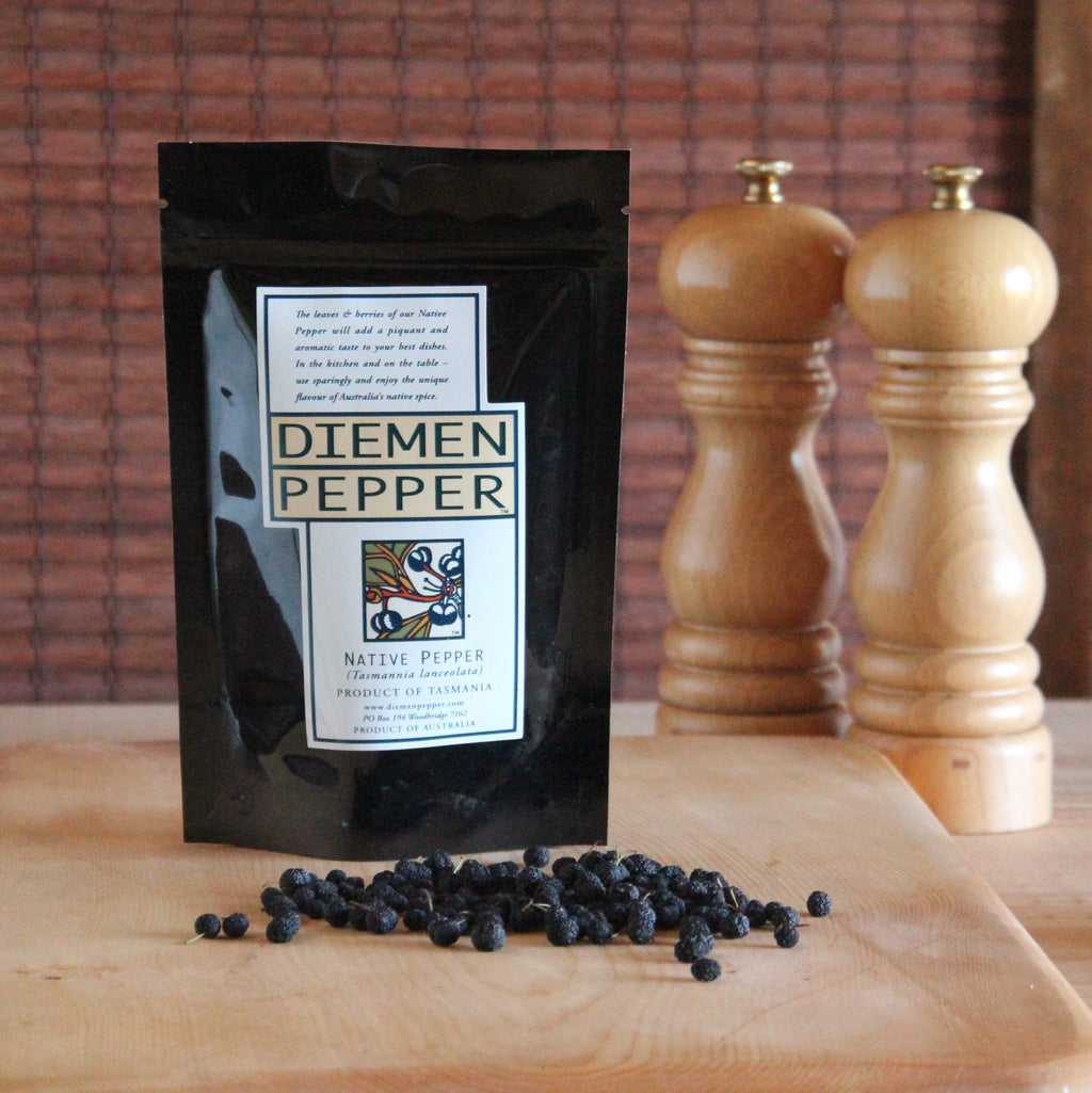 Diemen Pepper Tasmanian Pepper Berry – Tasmanian Gourmet Online