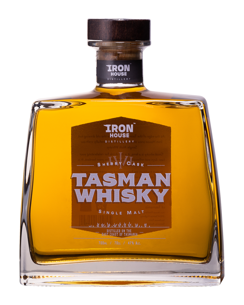 Iron House Distillery Tasman Whisky Sherry Cask Single Malt – Tasmanian ...